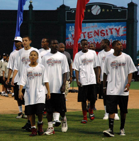 2009 AAU Boys Basketball 14U Opening Ceremony